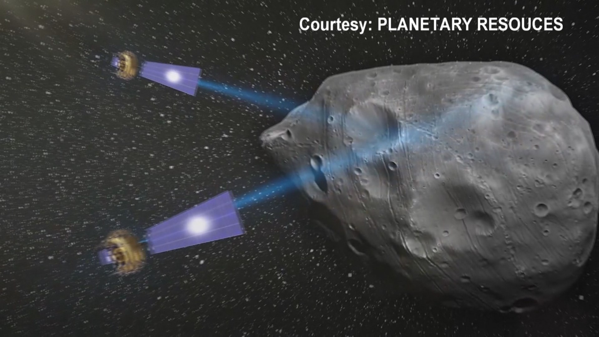 asteroid mining in space