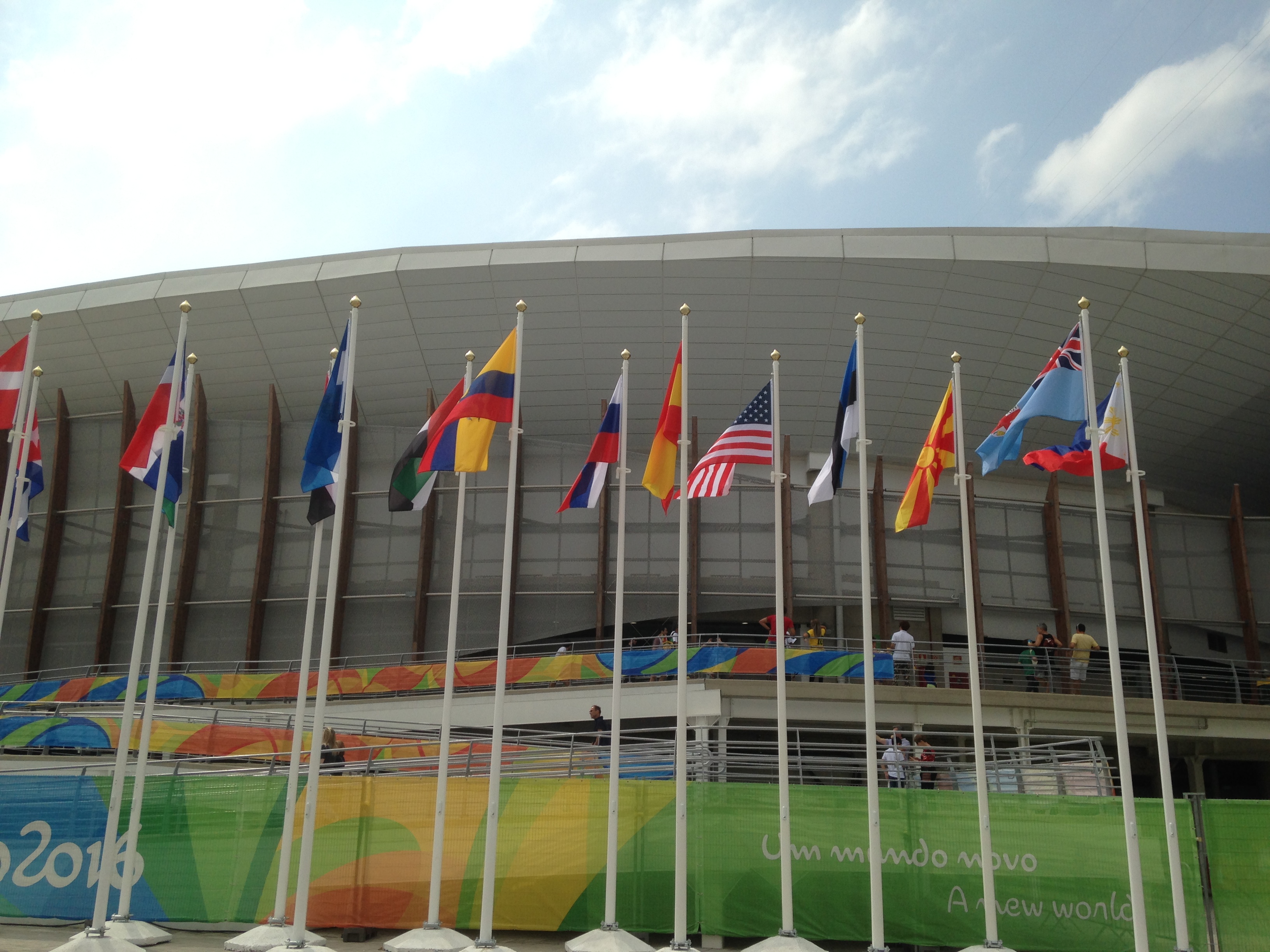 PHOTOS: Olympic flags in Rio | firstcoastnews.com