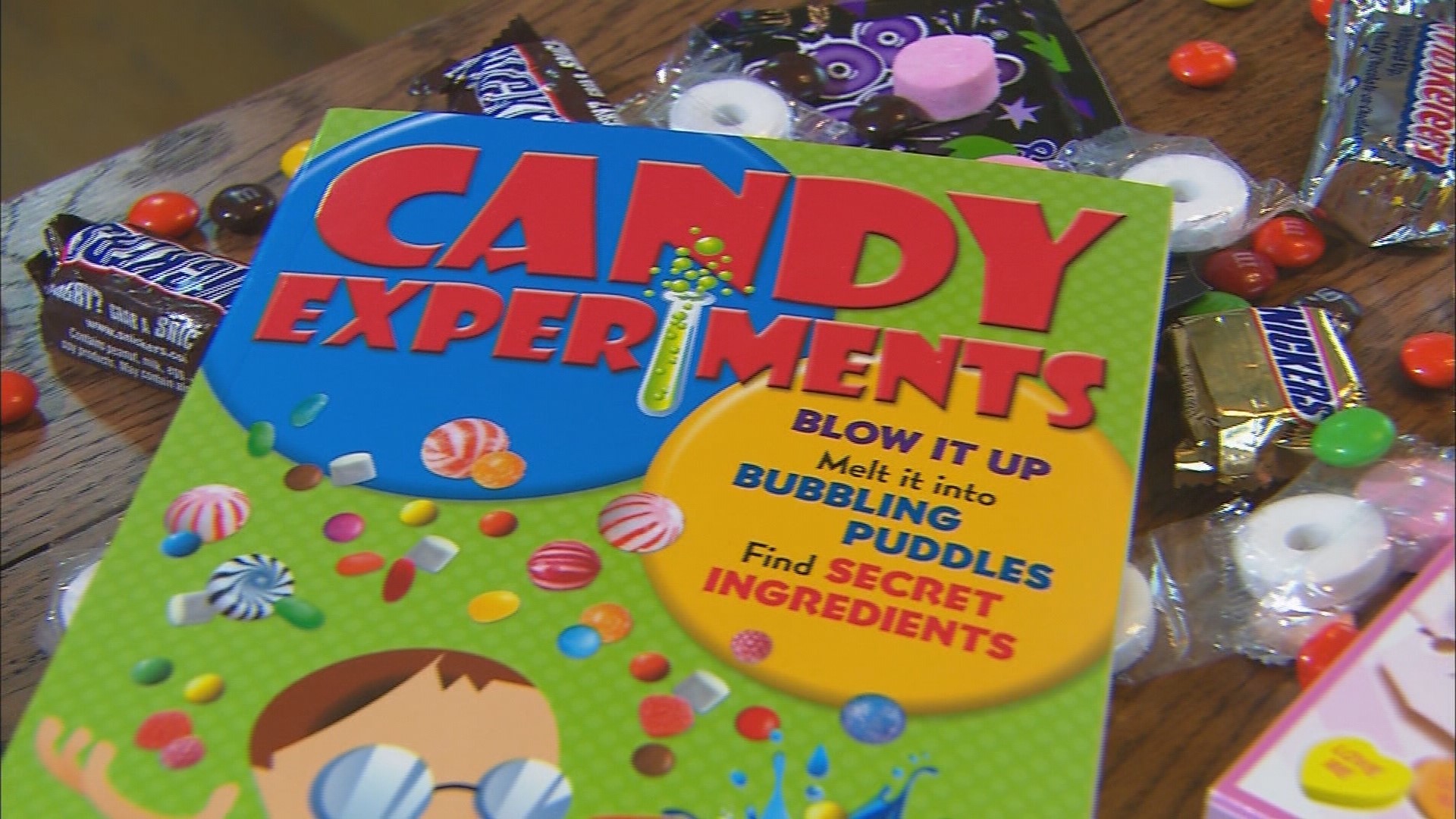 Got a lot of candy? Use it for science experiments with your kids ...