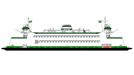 Seattle Ferry Clipart