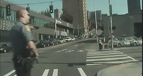 Raw: Dash cam video and audio of Seattle police officer involved ...