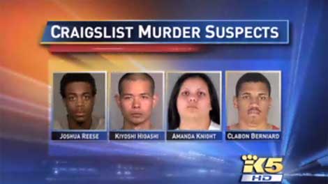 Third person sentenced for Craigslist murder gets 100 years | king5.com