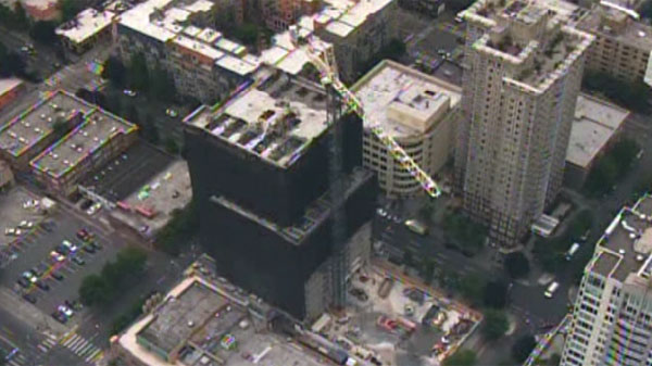 Construction worker killed in Seattle high-rise accident | king5.com