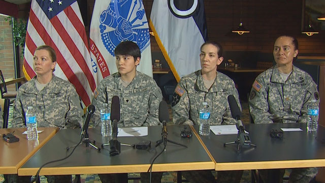 JBLM female soldiers eager to be 'part of history' | king5.com