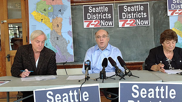 Group wants Seattle council members elected by district | king5.com