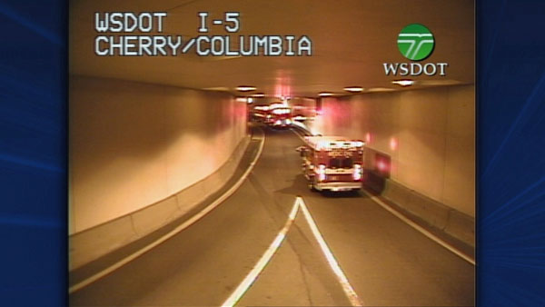 Motorcycle crash shuts down I-5 express lane ramp | king5.com