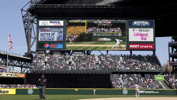 Mariners installing largest video screen in MLB | king5.com