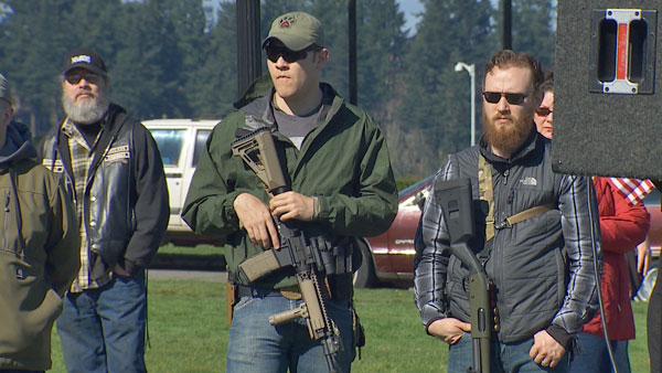 Pro-gun rally held at Washington State Capitol | king5.com