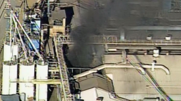 Fire, roof collapse at Tacoma's Atlas Foundry | king5.com