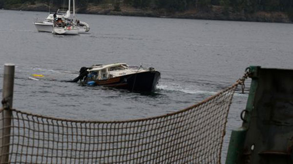 All OK after ferry, sailboat collide in San Juan Islands | king5.com