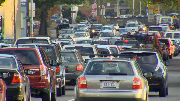 Traffic congestion down in Seattle, study finds | king5.com
