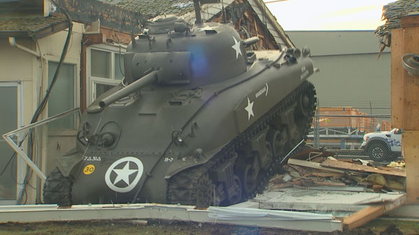 Work begins on tank arena at Paul Allen's Flying Heritage Collection ...