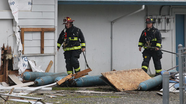 Air tank explodes at Olympia dive shop | king5.com