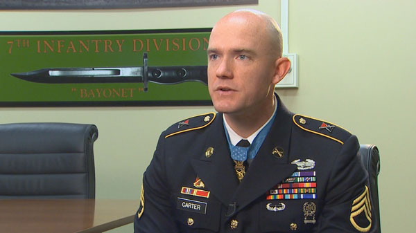Medal of Honor recipient Ty Carter focusing on helping soldiers with ...