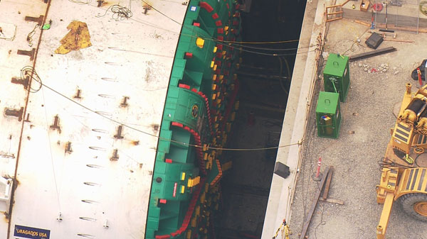 Seattle tunnel builders make progress in repair | king5.com