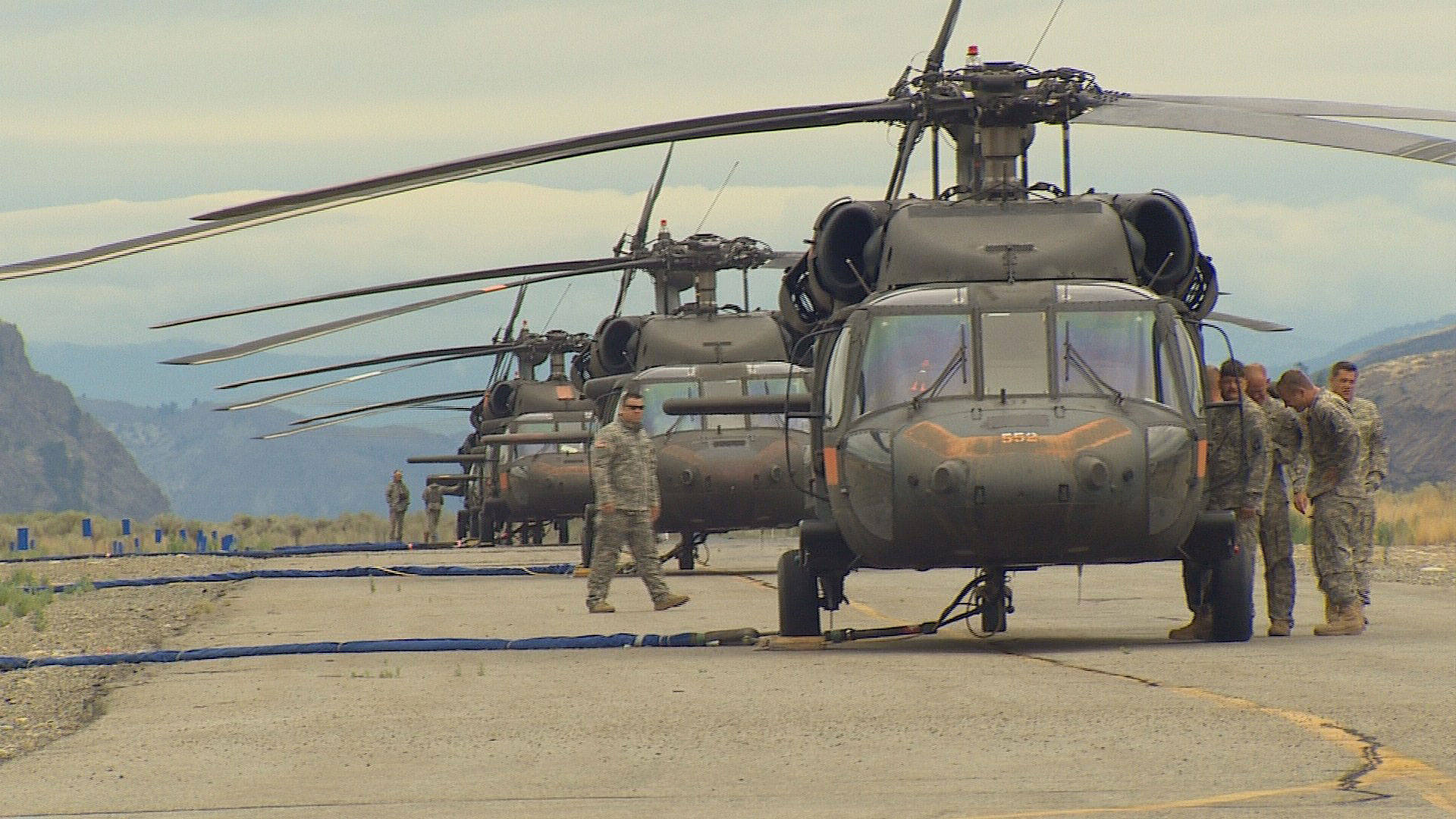Witnessing wildfire destruction motivates Washington National Guard ...