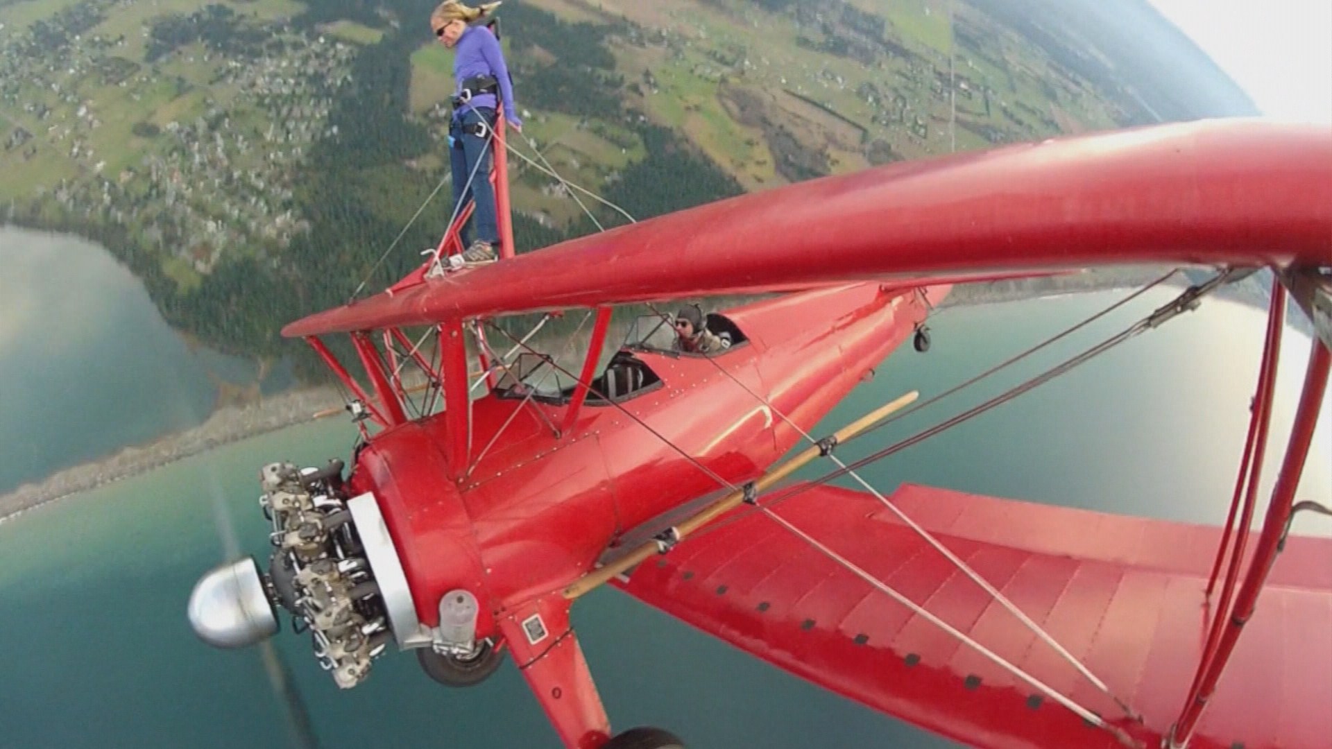 Wing walking is a family tradition in Sequim | king5.com