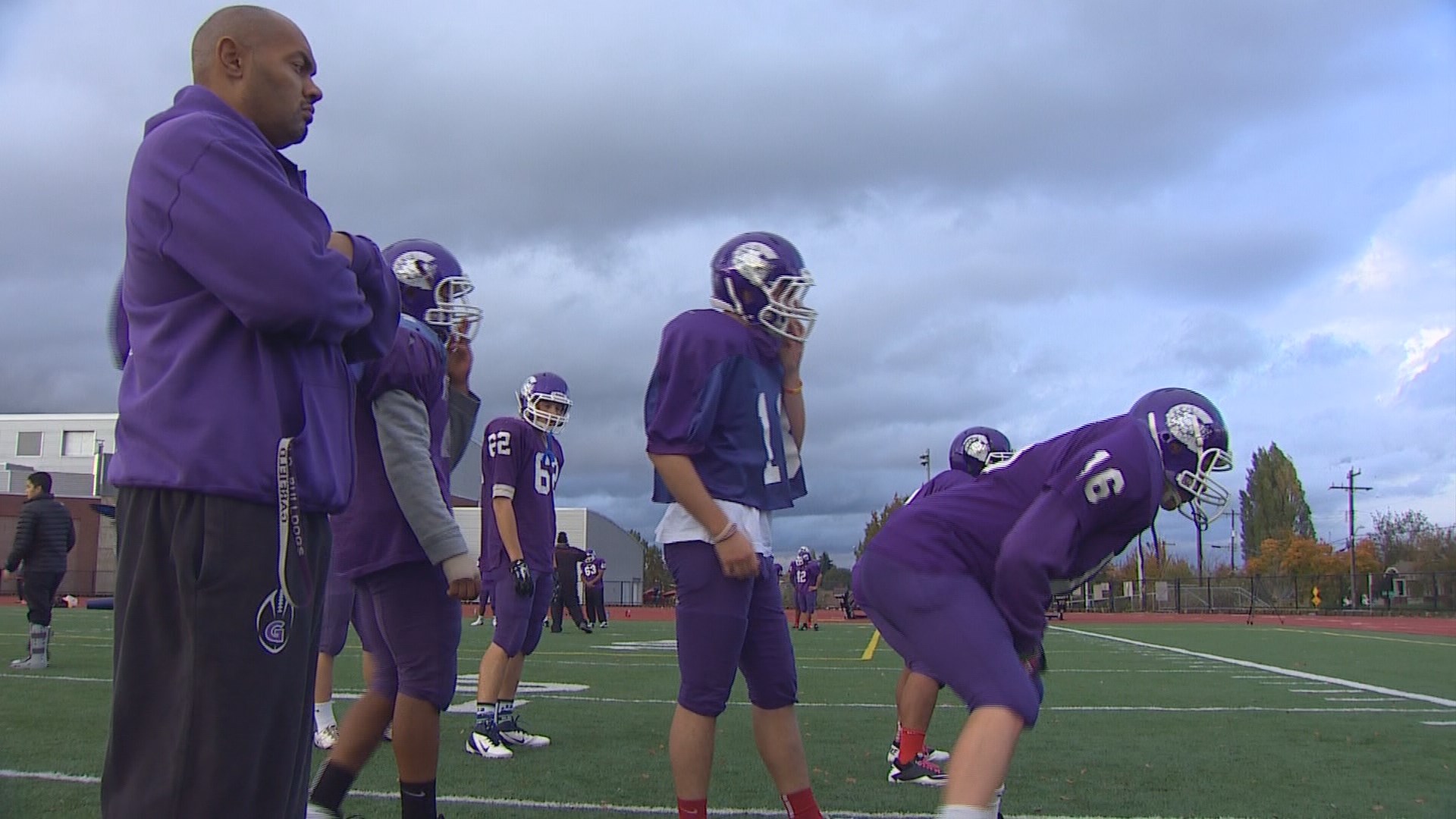Prep Zone: Garfield football coach has team 'All in' | king5.com