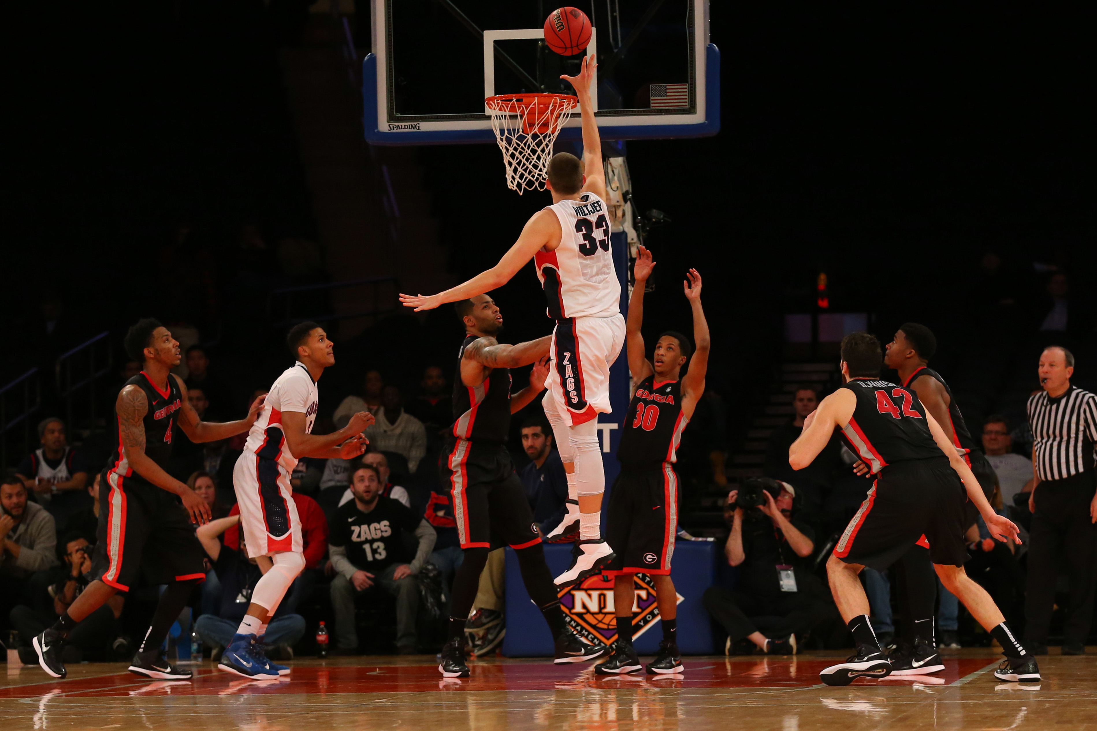 Wiltjer leads No. 10 Gonzaga past Georgia | king5.com