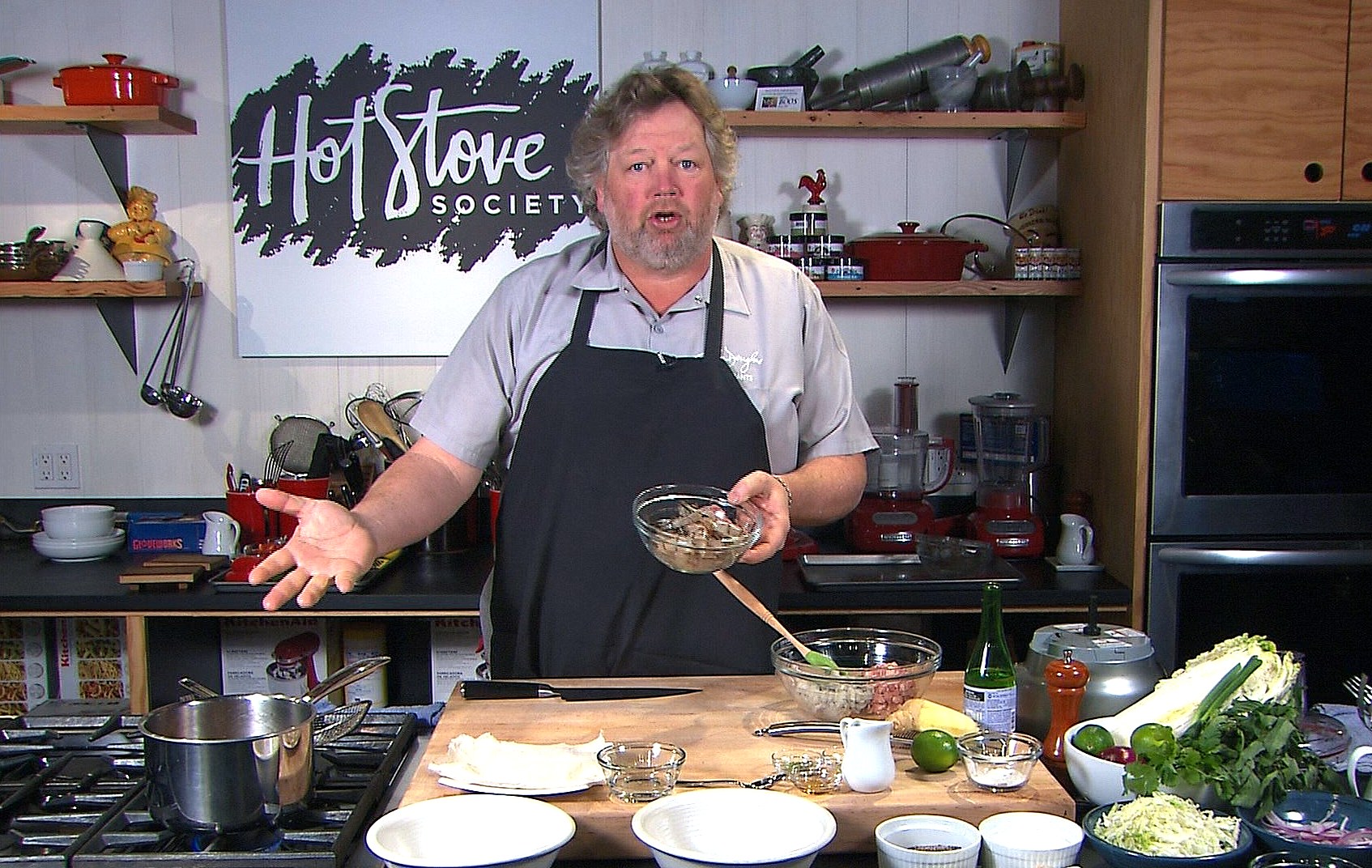 Chef Tom Douglas show how to make Wonton Soup | king5.com