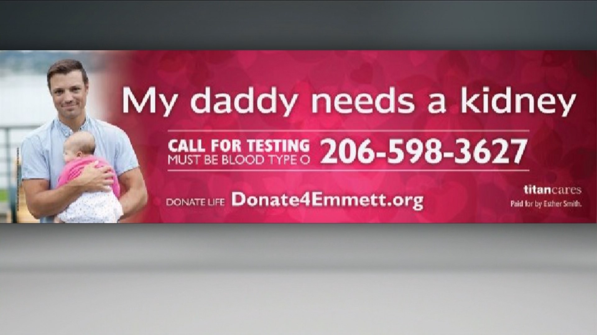 Family uses bus ads to find kidney donor | king5.com