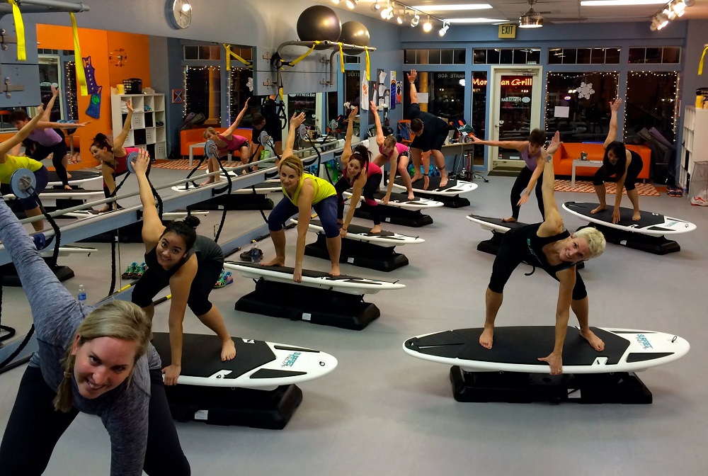 Get Fit with unique indoor surfing class | king5.com