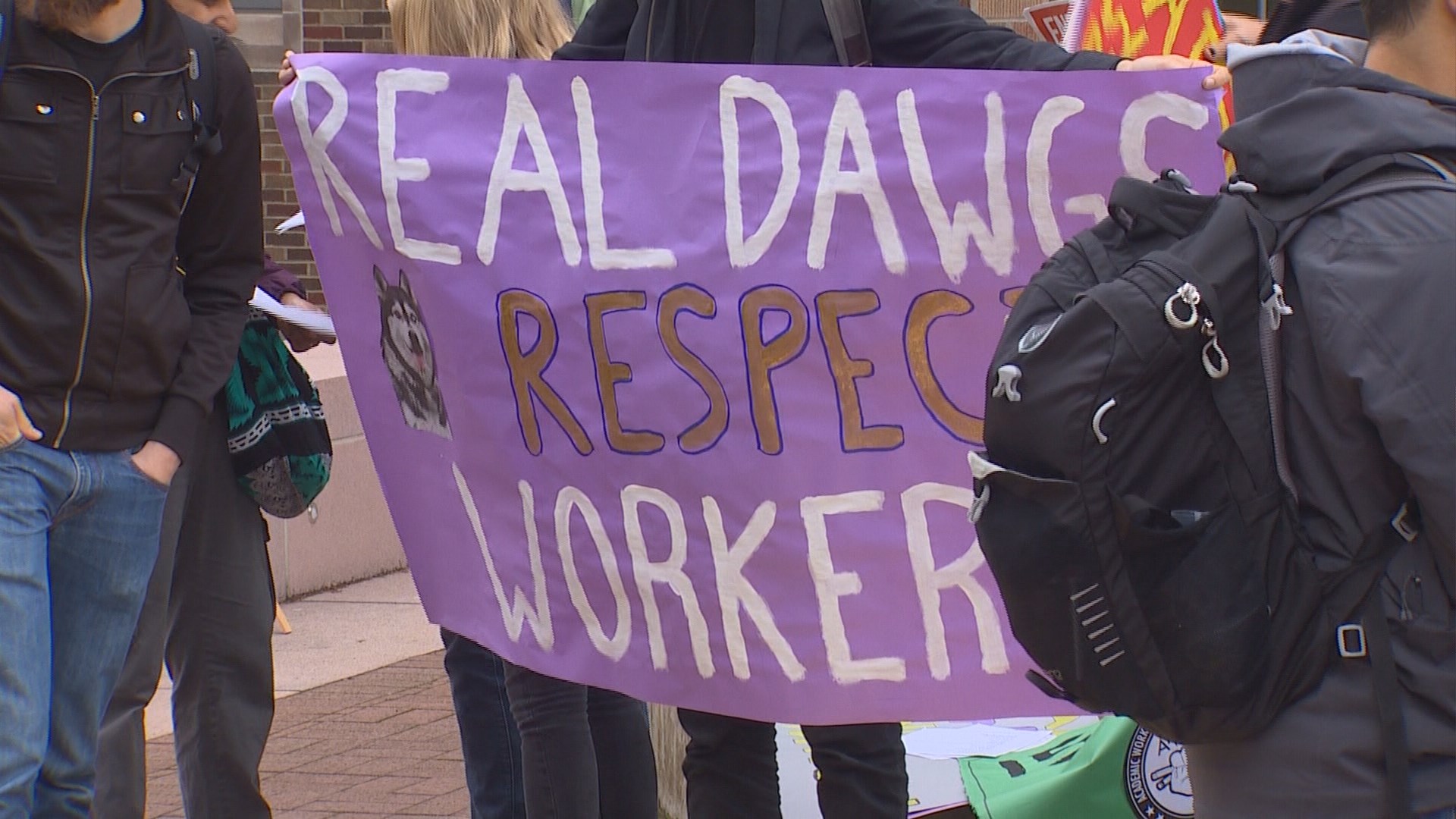 Union says UW student workers open strike vote | king5.com