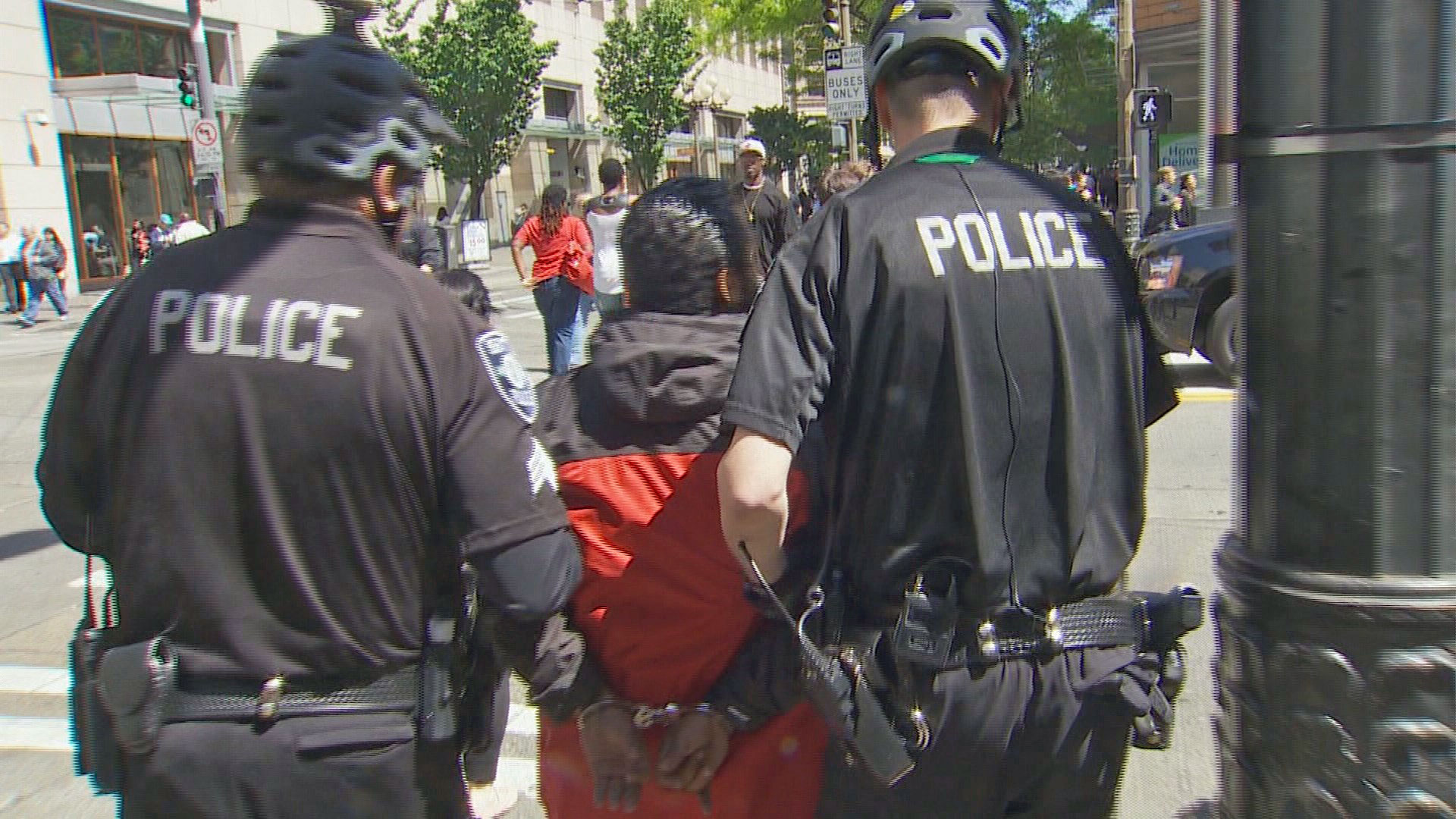 Police busy carrying out Seattle's '9 1/2 Block Strategy' | king5.com