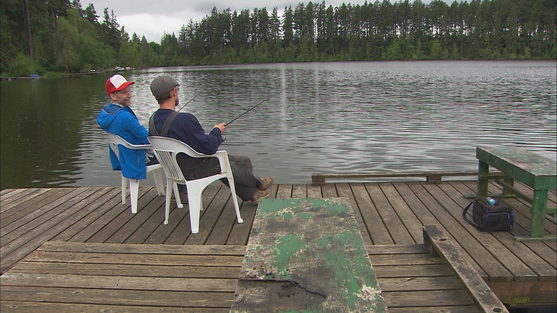 Gone fishin' at Offut Lake | king5.com