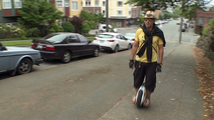 Commuters say one wheel is better than four | king5.com