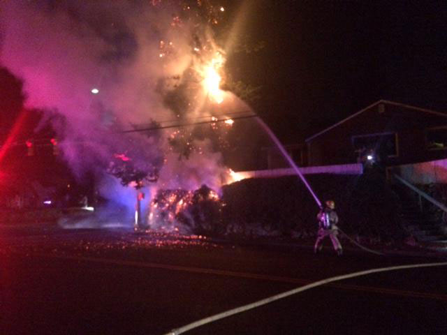 Crews run ragged by hundreds of fire calls on July 4 | king5.com