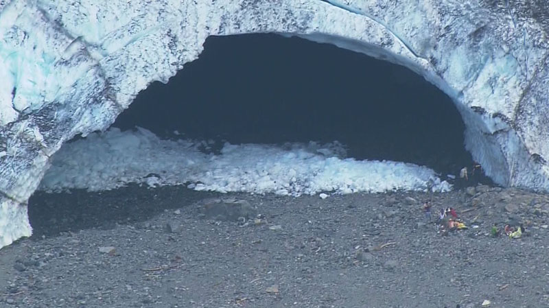 One dead, four hurt in collapse at Big 4 Ice Caves | king5.com
