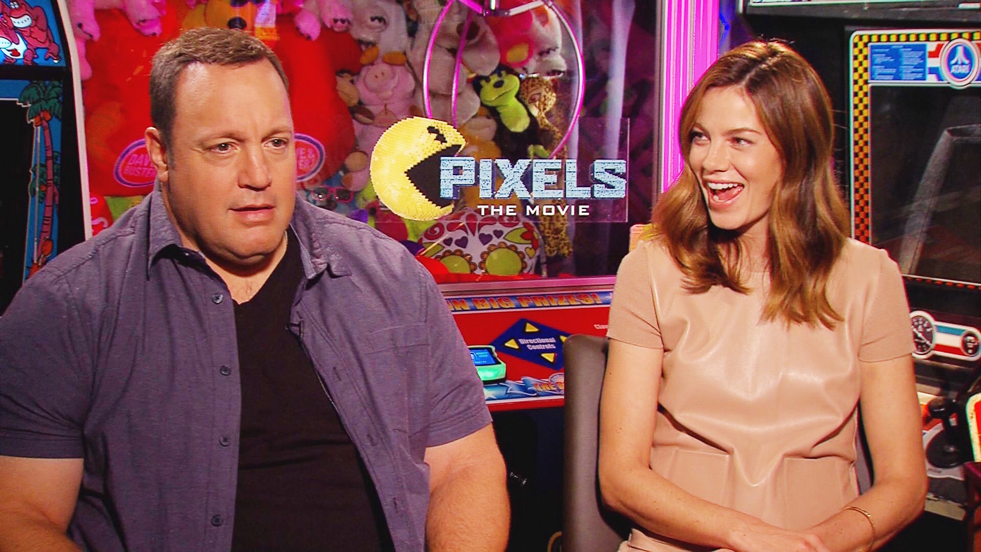 The cast of Pixels get a quiz on the 80's | king5.com