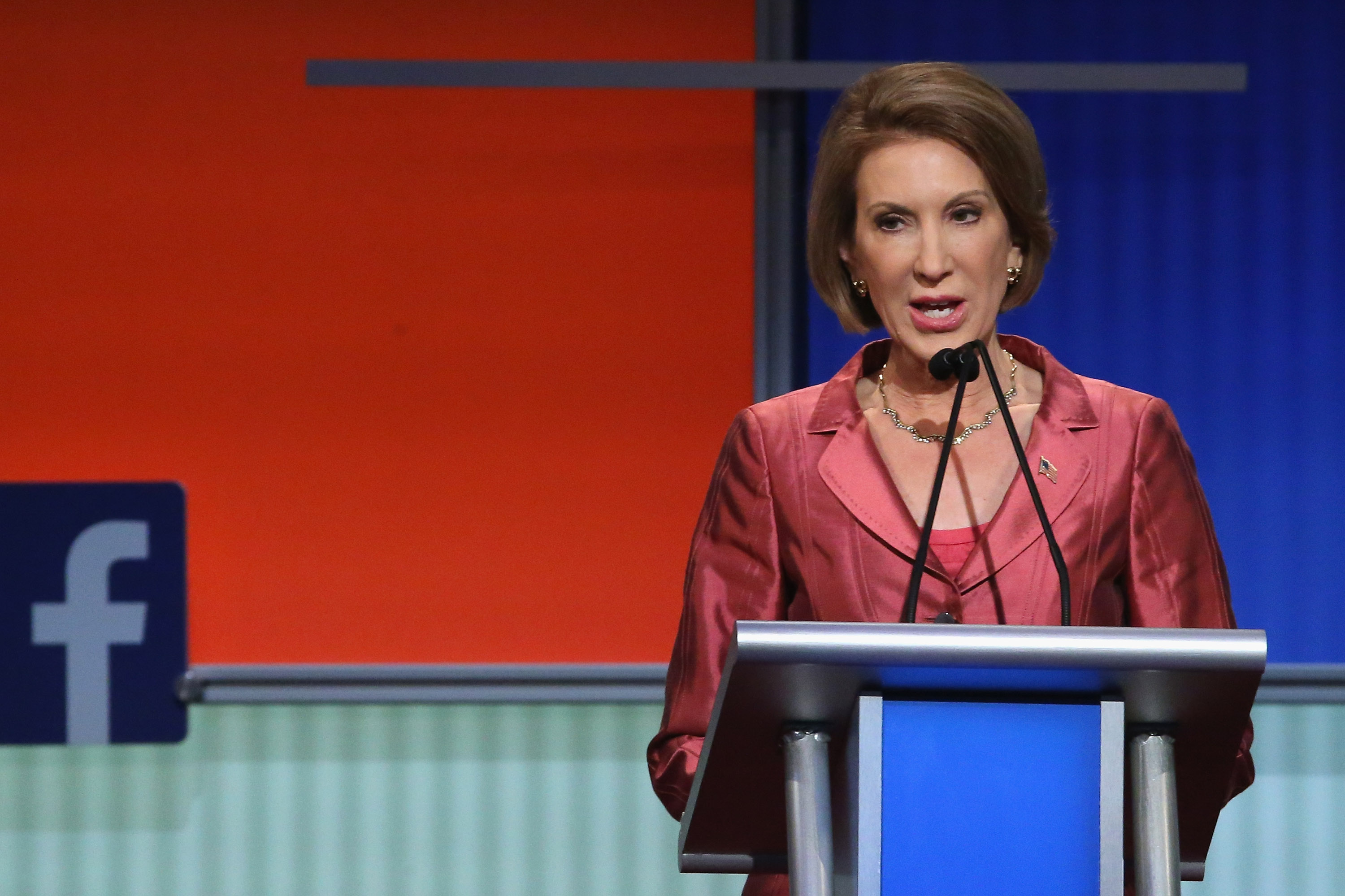 Fiorina says she's proud of her face in wake of Trump remark | king5.com