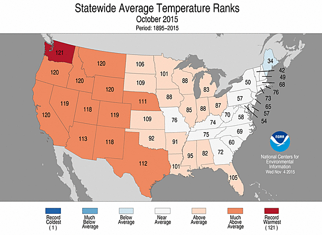 Washington state experiences warmest October on record | king5.com