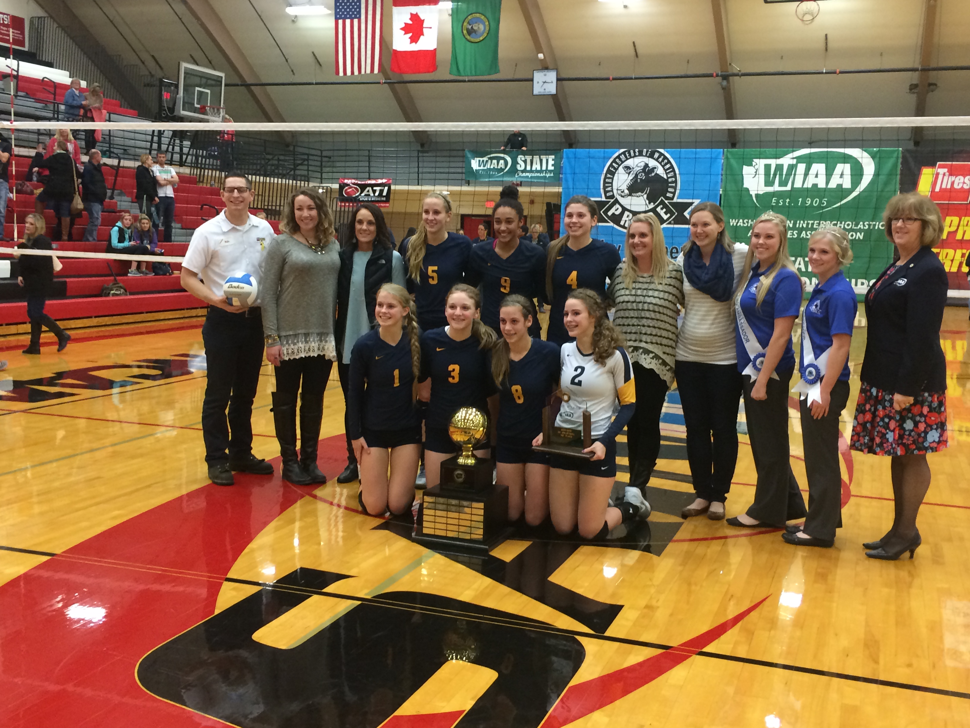 Burlington-Edison wins 2A state volleyball title | king5.com