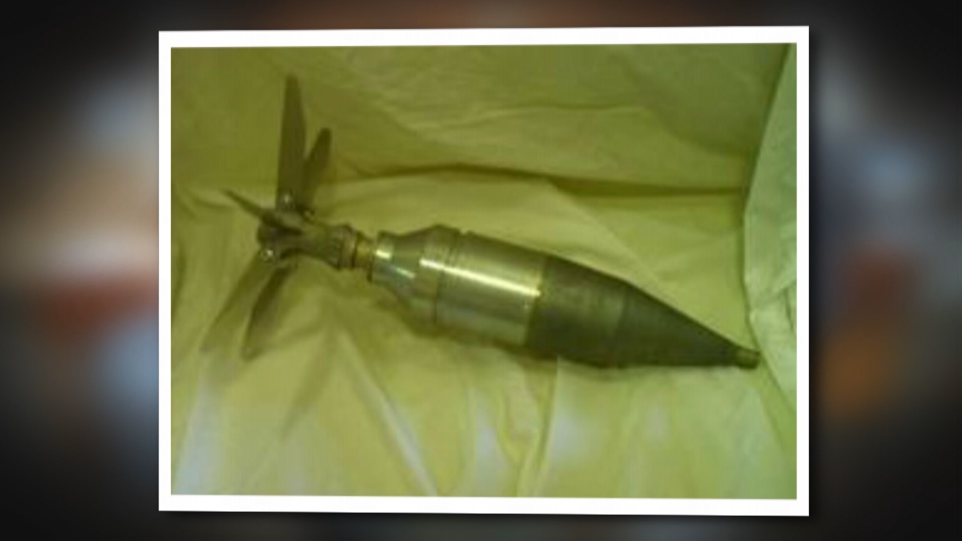 Tacoma man says anti-tank projectile was going away present | king5.com