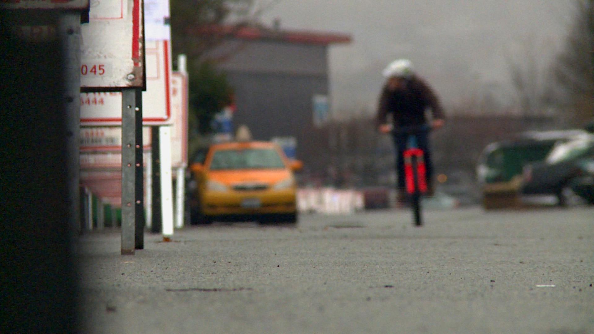 Construction begins on Westlake cycle tracks | king5.com