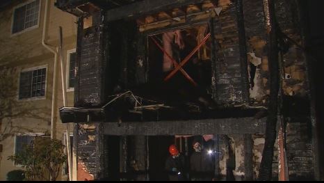 Sparks from barbecue cause Kent apartment fire | king5.com