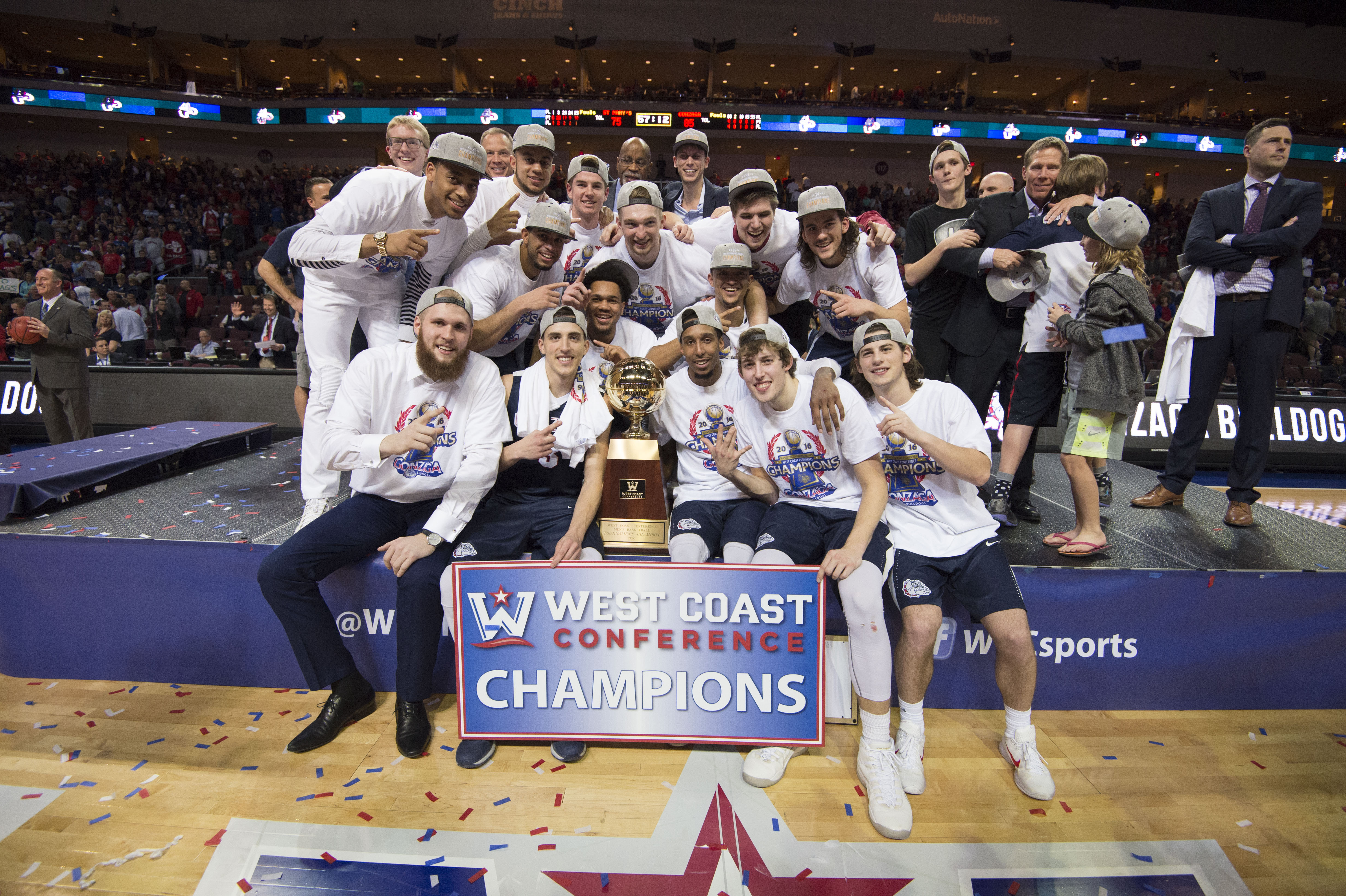 Gonzaga beats Saint Mary's 85-75 in WCC title game | king5.com