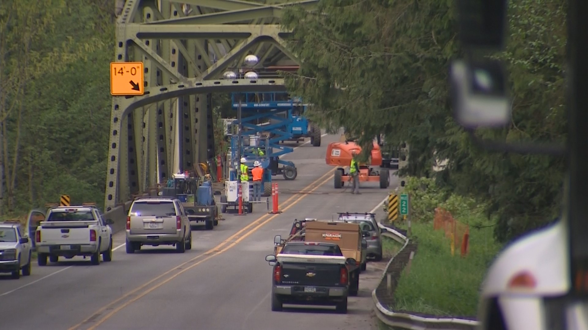White River Bridge closure begins | king5.com