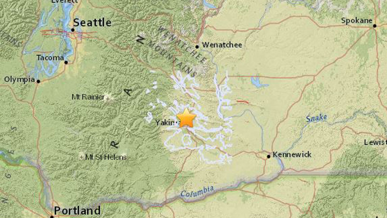 Explosion causes 2.1-magnitude earthquake in Selah | king5.com