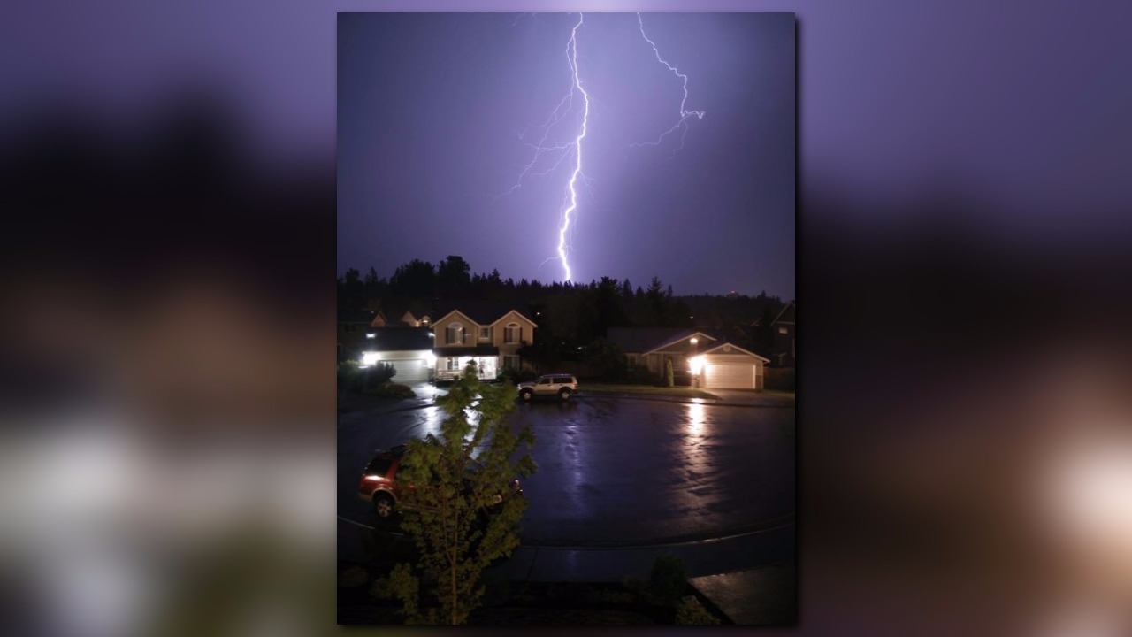 PHOTOS: Western Washington lightning storm | wbir.com