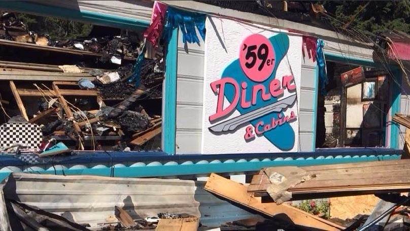 Landmark Leavenworth ‘59er Diner to rebuild after fire | king5.com