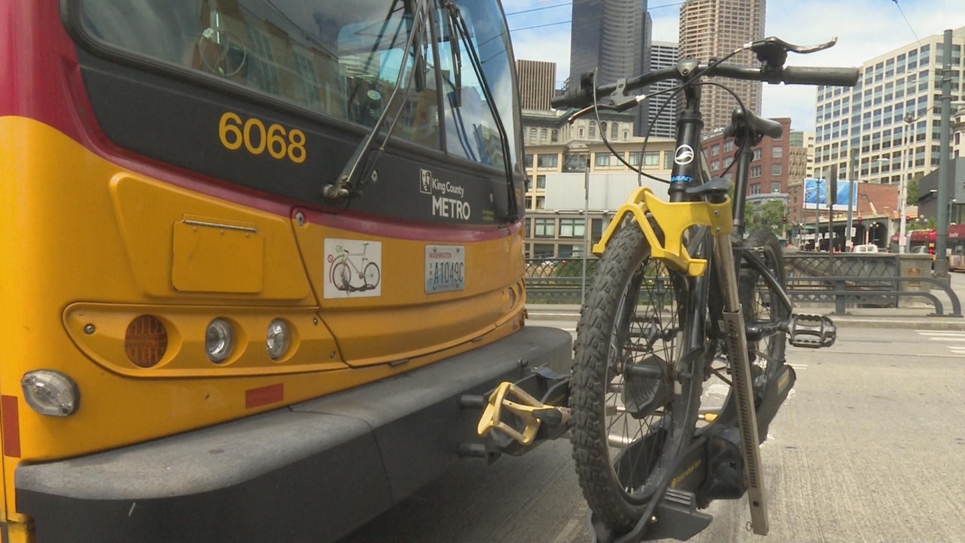 Metro bike racks don't meet state standards | king5.com