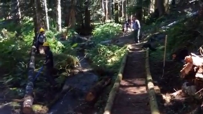 Donors, REI restore national park trails | king5.com
