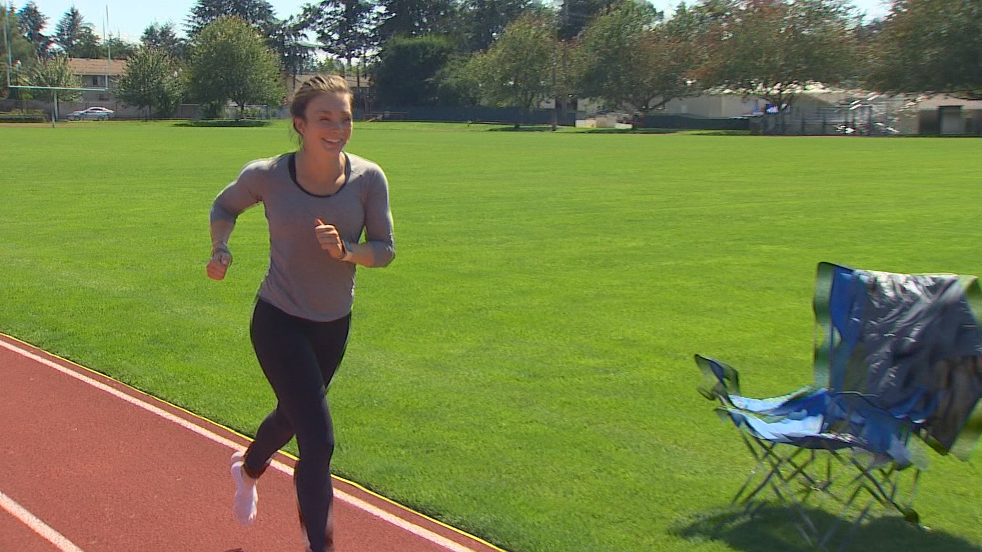 Olympic sendoff for University Place's Andrea Geubelle | king5.com