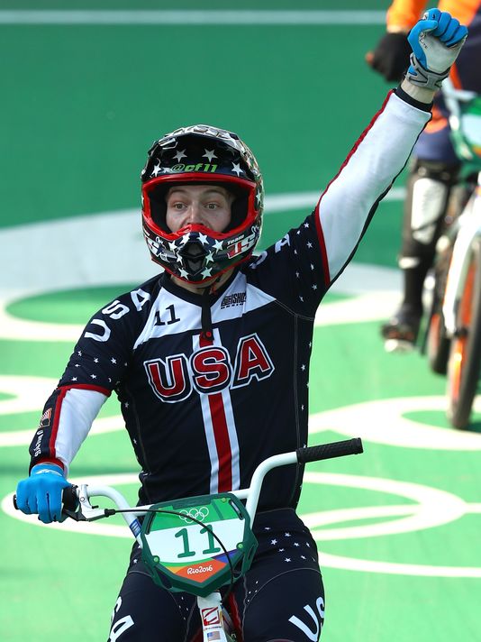 USA's Connor Fields wins gold in Rio Olympics BMX final | ksdk.com