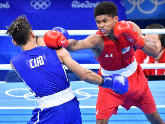 U.S. boxer Shakur Stevenson takes silver in split decision | wbir.com