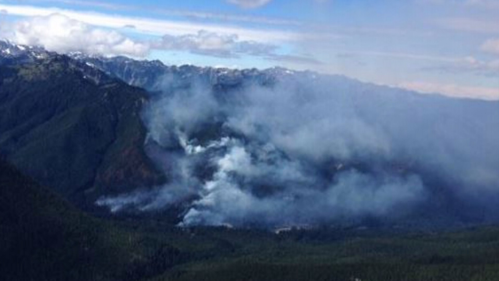 Olympic Forest wildfires making smoky skies in Western Washington ...